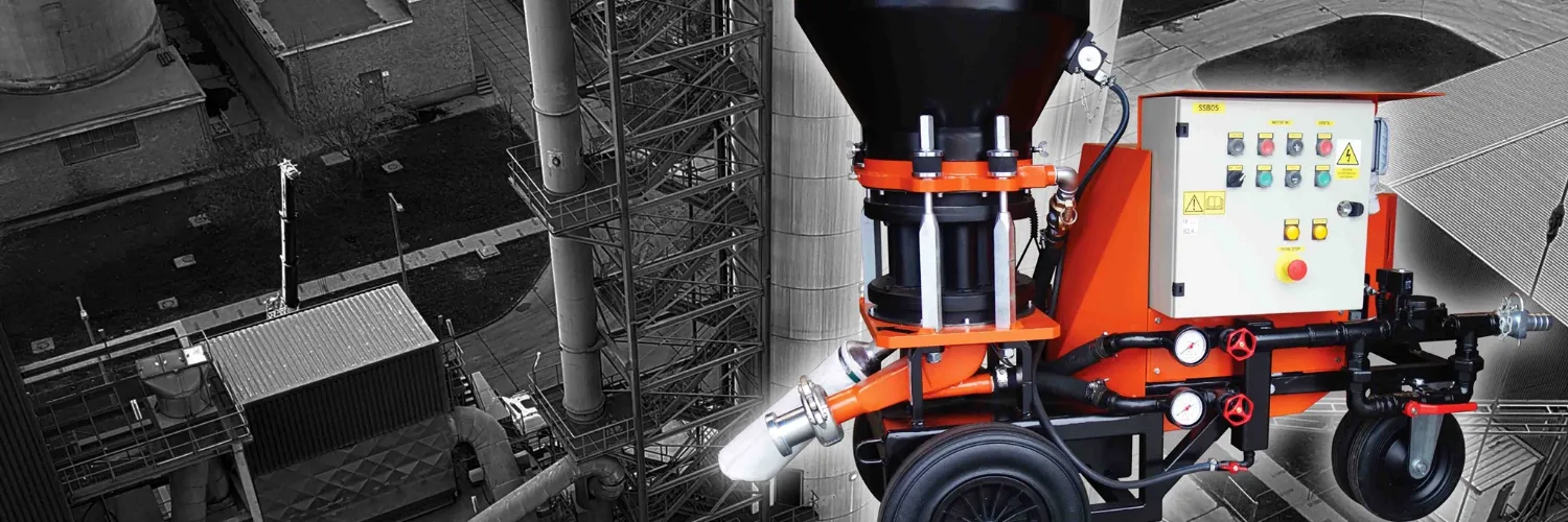 Dry-mix shotcrete machines | Efficient concrete spraying